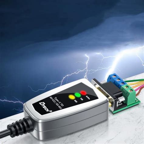 High Resolution Dtech Double Connector Type C And Usb A 3 0 Male To Rs485 Rs422 Serial Converter