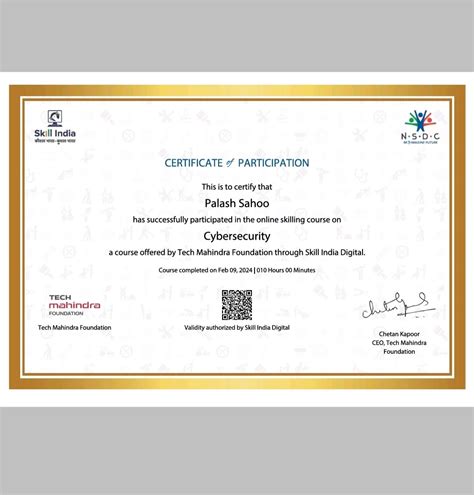 Palash Sahoo On Linkedin Hi Connections I Have Successfully Completed