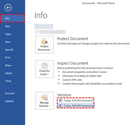 How To Recover Overwritten Word Document