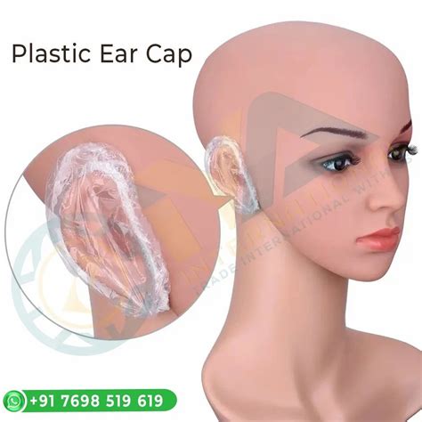 Iya International Plastic Waterproof Disposable Ear Cover Disposable