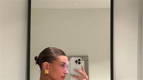 Hailey Bieber Rocks A Corset And Suspenders In Latest Insta Pics