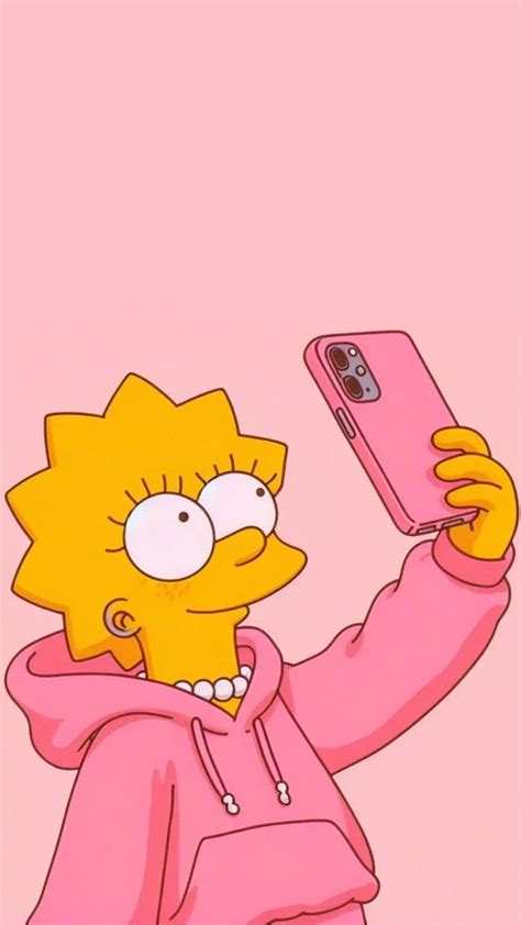 Lisa Simpson Iphone Wallpapers Wallpaper Cave
