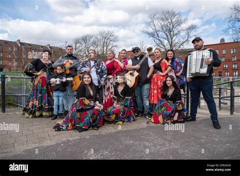 Glasgow Scotland Uk 8th April 2023 The Annual International Roma