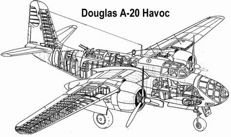 Douglas A 20 Havoc Wwii Airplane Wwii Plane Aircraft Parts