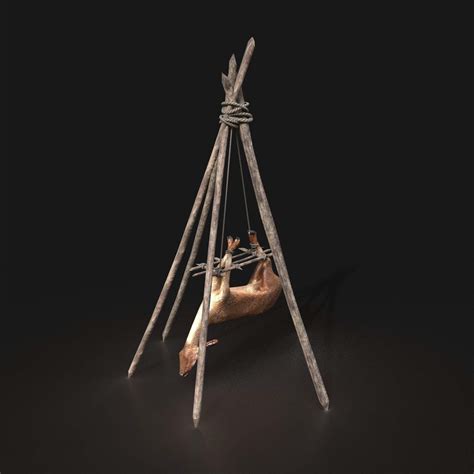 Orc Primal Camp Tent Collection 3d Model By Enterables