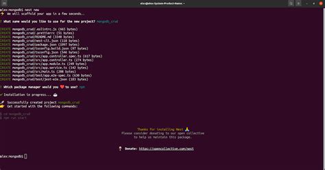 nestjs mongodb 사용하기1 db 접속