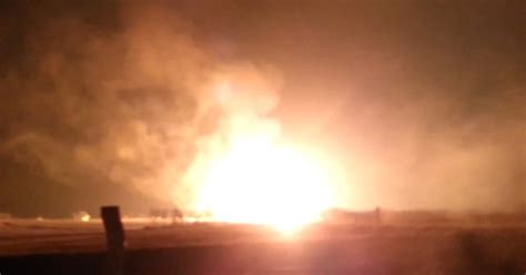 Massive Gas Pipeline Explosion Caught On Tape Cbs News