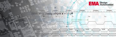 ema timingdesigner and library builder for pcb flowcad