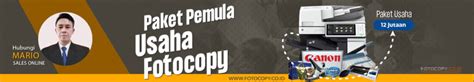 Daftar Harga Mesin Fotocopy Terbaru Update