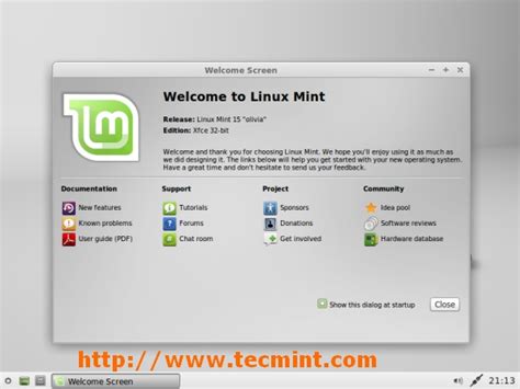 Linux Mint XFCE Desktop Edition Step By Step Installation Guide
