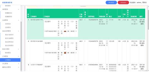 基于springboot的食堂美食管理系统（程序数据库）美食后台管理系统界面 Csdn博客