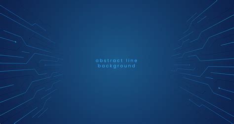 디지털 사이버 공간 시간 여행 시각적 개념 벡터 일러스트에 대한 추상 기하학적 회로 라인 간단한 깨끗한 현대 미래 지향적 인