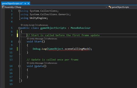 How To Access Gameobject For Own Object Unity Engine Unity Discussions