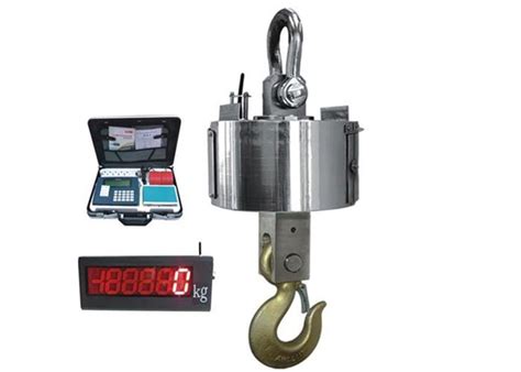 Industrial 2000kg Bluetooth Crane Scale Heavy Duty