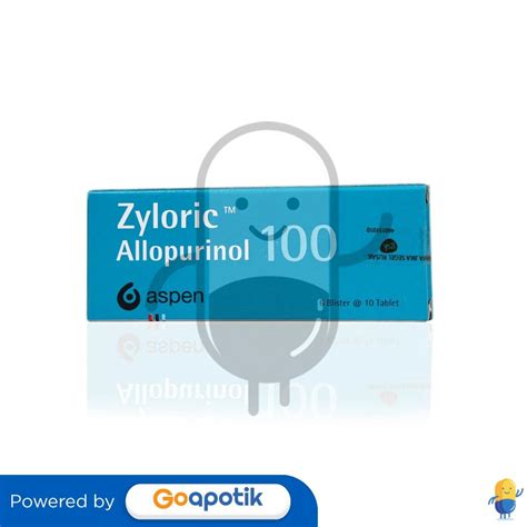 Jual Zyloric 100 Mg Box 60 Tablet Shopee Indonesia