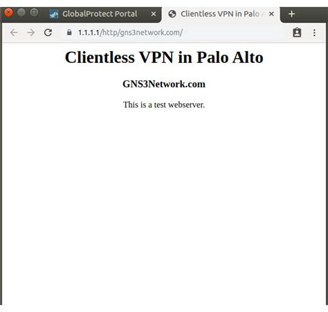 How To Configure Clientless VPN On Palo Alto Firewall GNS Network