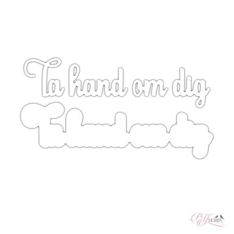 Py Hobby Dies Ta Hand Om Dig Med Bakgrund 8 8 X 2 1cm Py Hobby