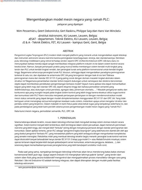 developing a plc friendly state machine model en id pdf