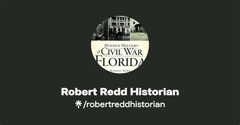 Robert Redd Historian Twitter Instagram Facebook Linktree