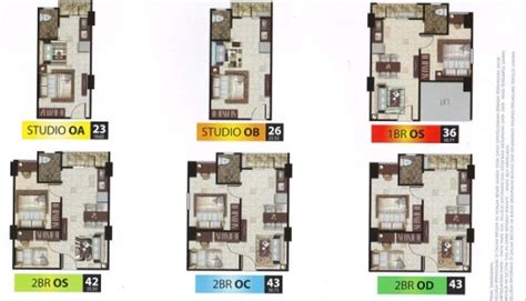 Oak Tower Sky Garden Kelapa Gading Unit Type Oak Tower Sky Garden