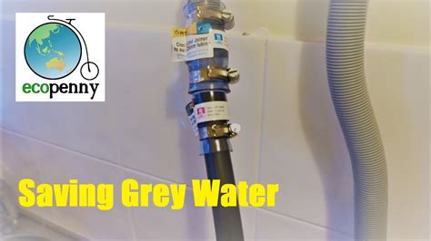 Diy Saving Washing Machine Grey Water Youtube
