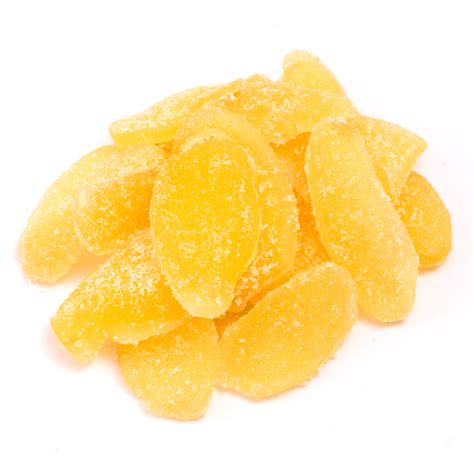 Ginger Crystallized Slice Natural Nuts And Spices