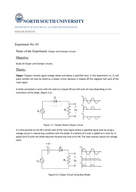 eee111 exp 3 lab report department of electrical and computer