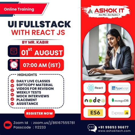 Reactjs Uifullstack Ashokit Frontenddevelopment Learntocode Techtraining Careergrowth