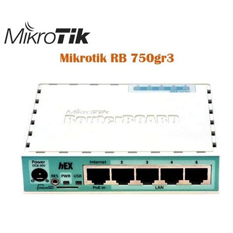 Jual Mikrotik Rb750 Gr3 Shopee Indonesia