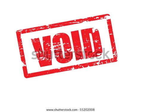 Red Grunge Rubber Stamp Text Void Stock Vector Royalty Free Shutterstock