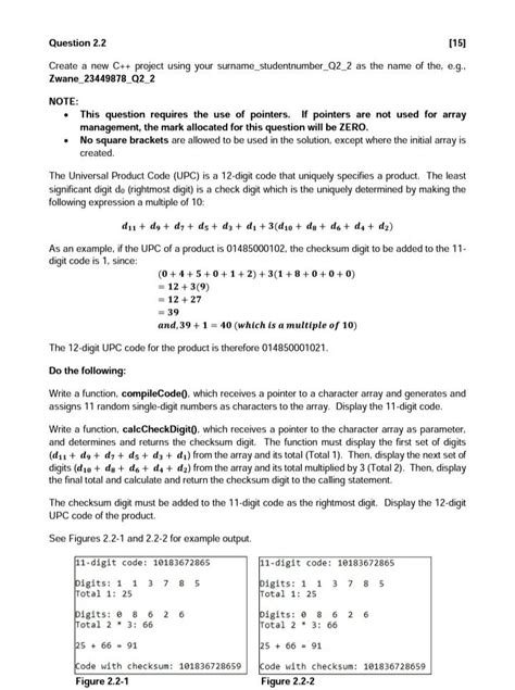 solved question 2 2 [15] create a new c project using your
