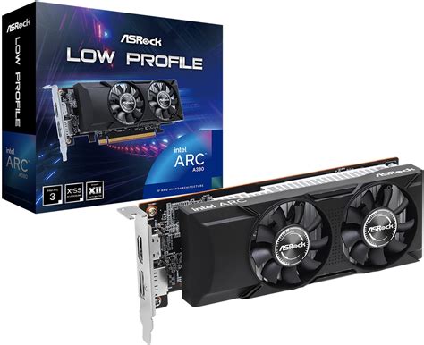 Asrock представила низкопрофильную видеокарту Arc A380