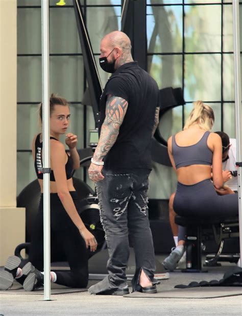 Cara Delevingne And Kaia Gerber Sharing A Workout In Los Angeles 08