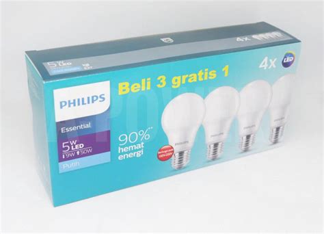 Lampu Watt LED Bulp Philips