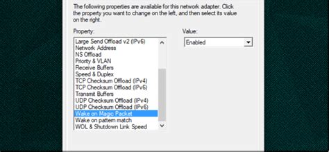 how to enable and send wake on lan windows server 2019 2022 [easiest