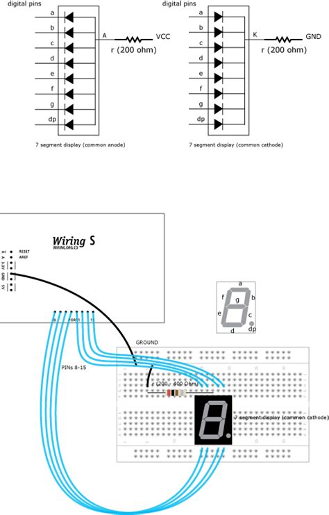 NumericDisplay Learning Wiring