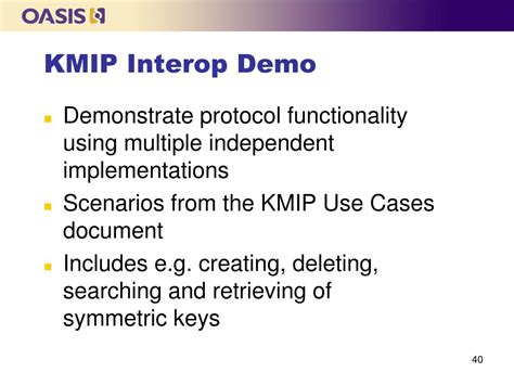 PPT Key Management Interoperability Protocol KMIP PowerPoint Presentation ID