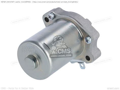 31210gfm901 Motor Unit Start Honda Buy The 31210 Gfm 901 At Cmsnl