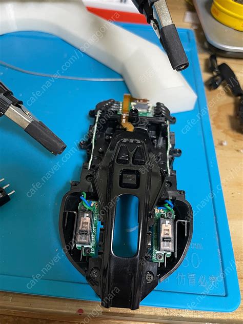 마우스 더블클릭 스위치 수리 교체 작업 키보드 마우스 스피커 중고나라