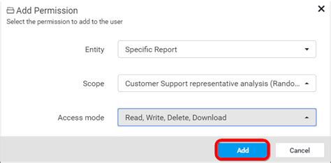 manage users and groups permissions in syncfusion report server