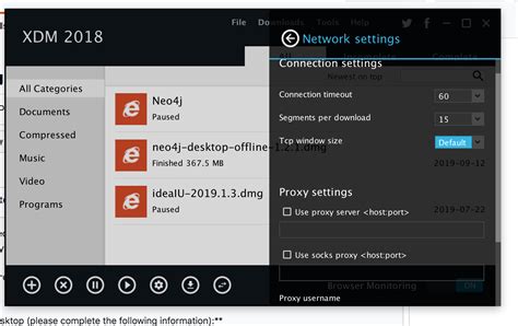 How To Save Proxy Settings · Issue 32 · Subhra74xdm · Github