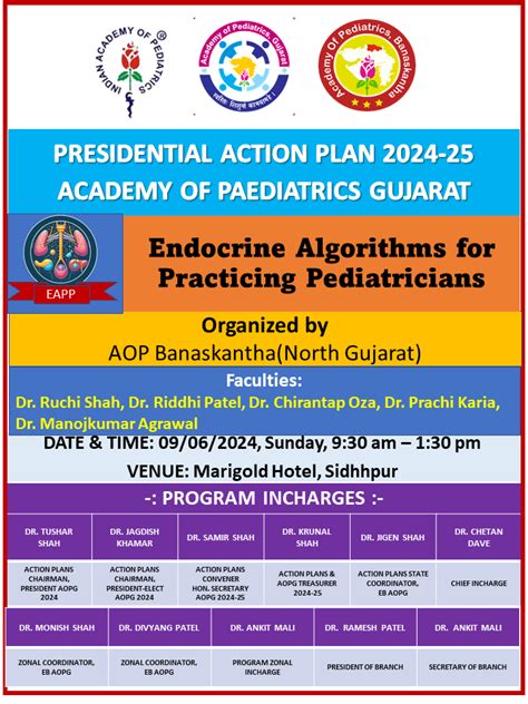 Endocrine Algorithm For Practicing Pediatricians 9 6 2024 Aop Gujarat