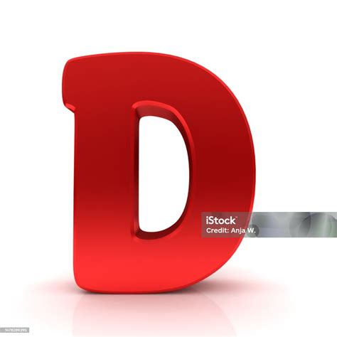 D 편지 빨간색 대문자 기호 흰색 3d 렌더링 그래픽 그림에 격리 0명에 대한 스톡 사진 및 기타 이미지 0명 3차원 형태