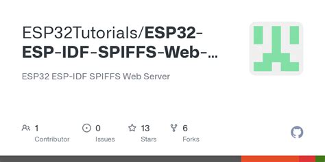Github Esp32tutorials Esp32 Esp Idf Spiffs Web Server Esp32 Esp Idf Spiffs Web Server