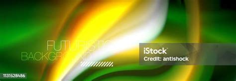 유체 색상 네온 웨이브 라인 배경 네온 액체 컬러 미래 페인트 템플릿 0명에 대한 스톡 벡터 아트 및 기타 이미지 0명 디자인 라벨 Istock