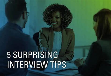 5 Surprising Interview Tips Uma