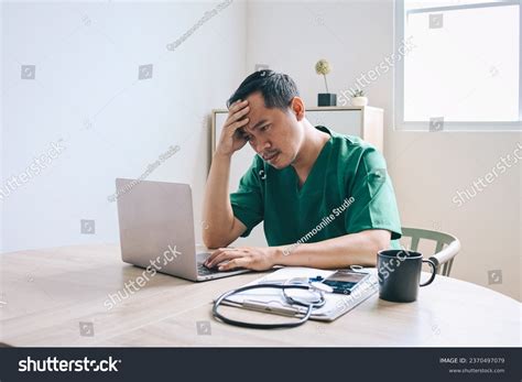 headache while clinic photos and images shutterstock