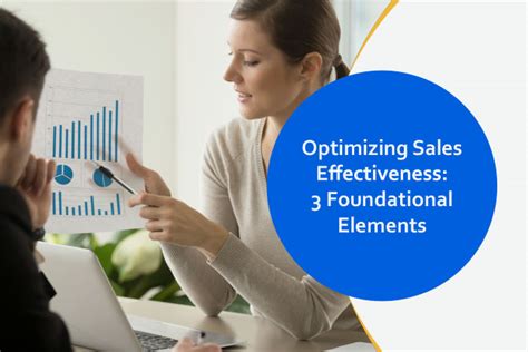 Optimizing Sales Effectiveness 3 Foundational Elements Wilson Learning Worldwide