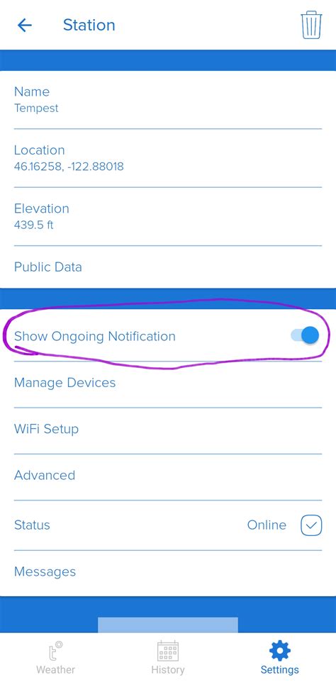 Tempest App Always On The Tempest Weather Community