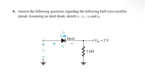Solved 4 Answer The Following Questions Regarding The
